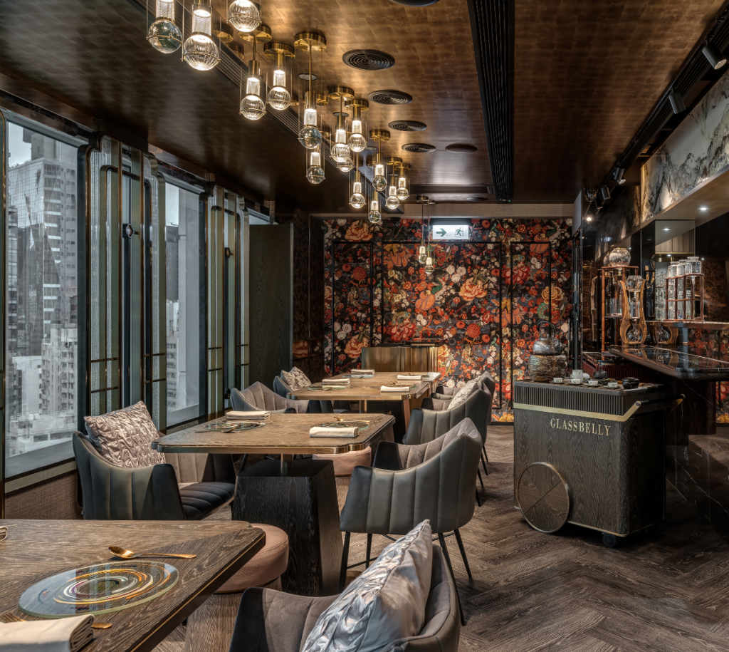 Glassbelly Tea Lab by IDG: Innovative Tea House Design in Hong Kong